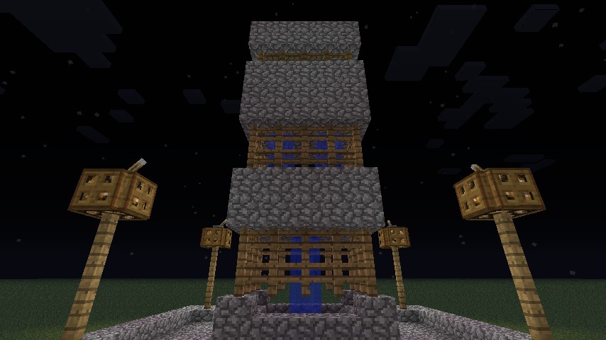 The fountain of boredom Minecraft Map