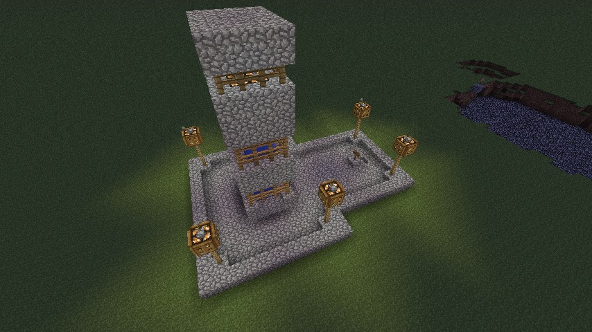 The fountain of boredom Minecraft Map
