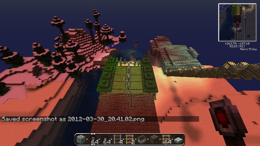 GIANT ROLLER-COASTER[1.2.4] Minecraft Map