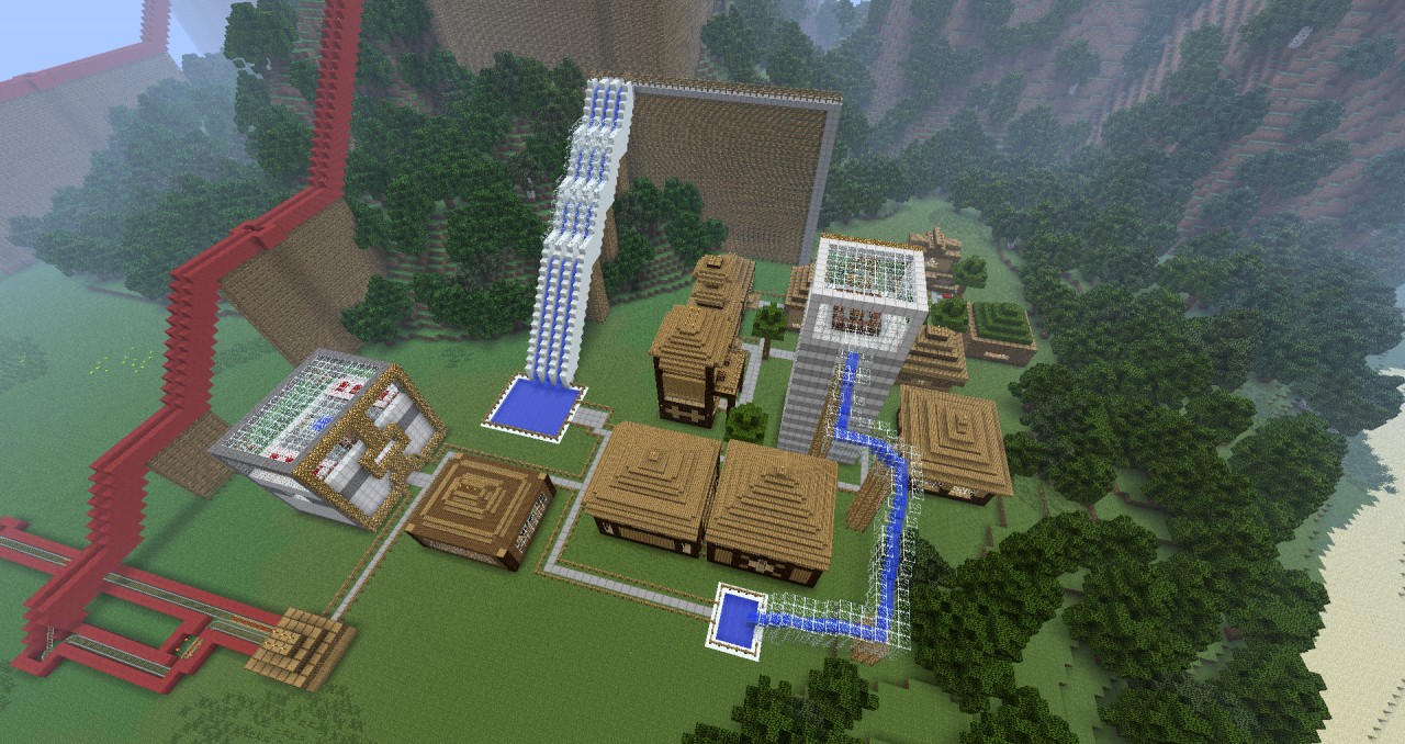 A Resort Island Minecraft Map