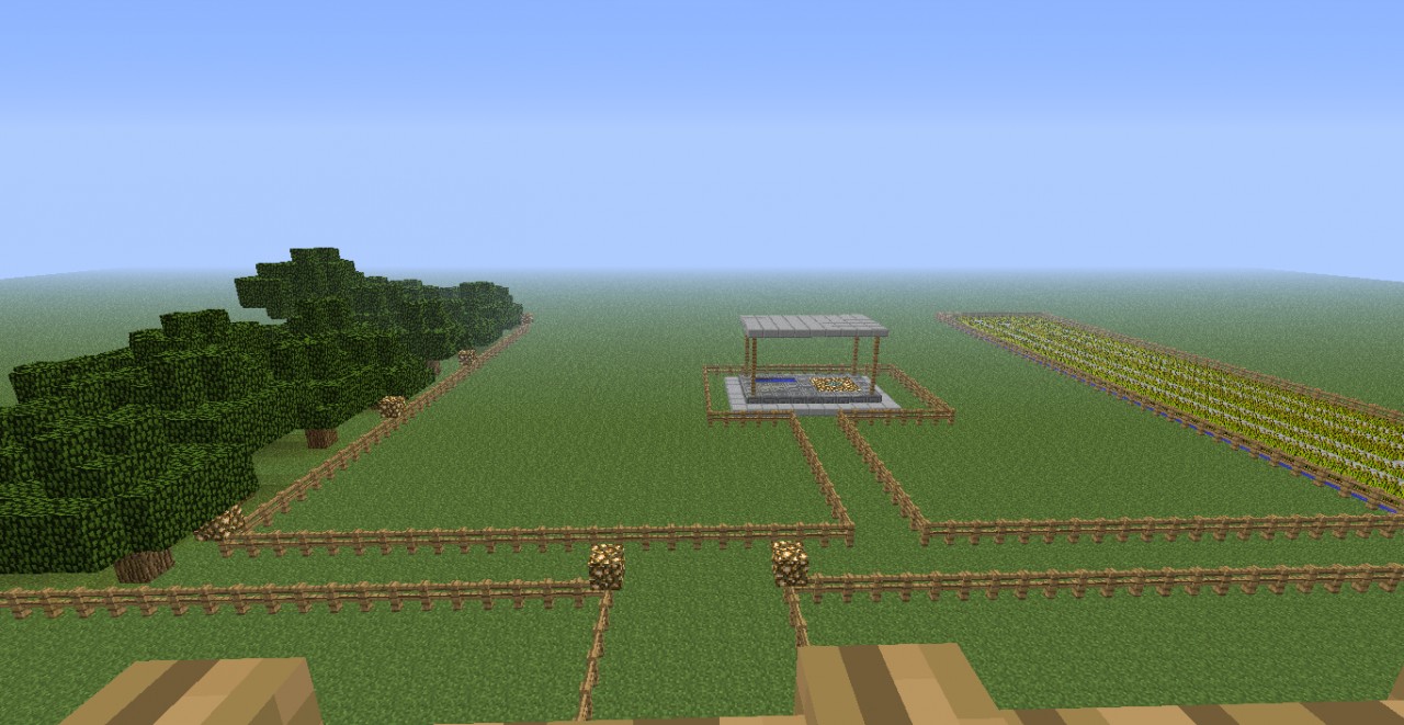 Farm/Large housing Minecraft Map