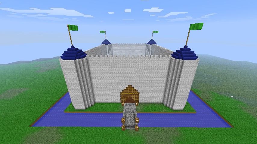 Wool Castle Minecraft Map