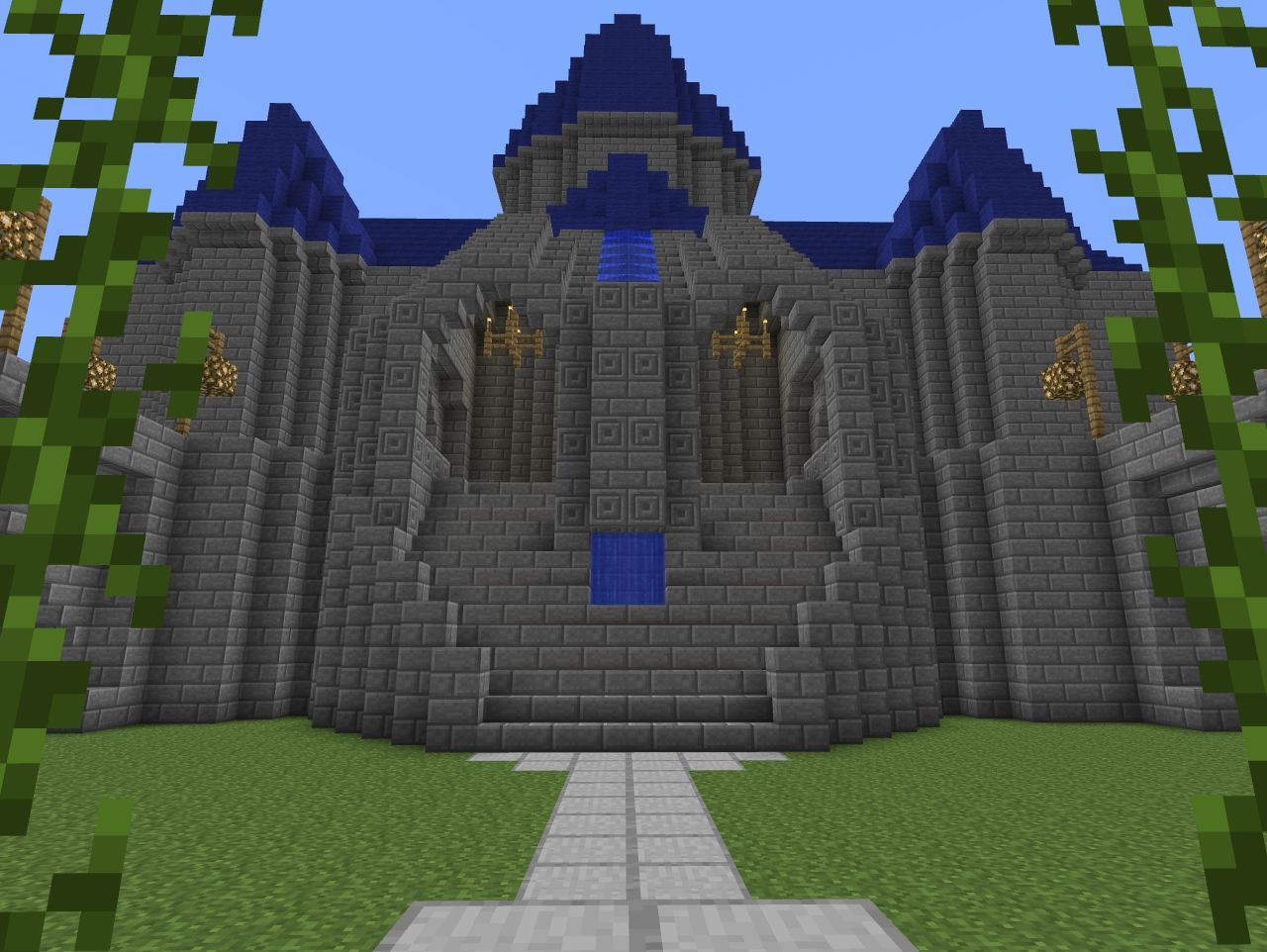 my first castel Minecraft Map