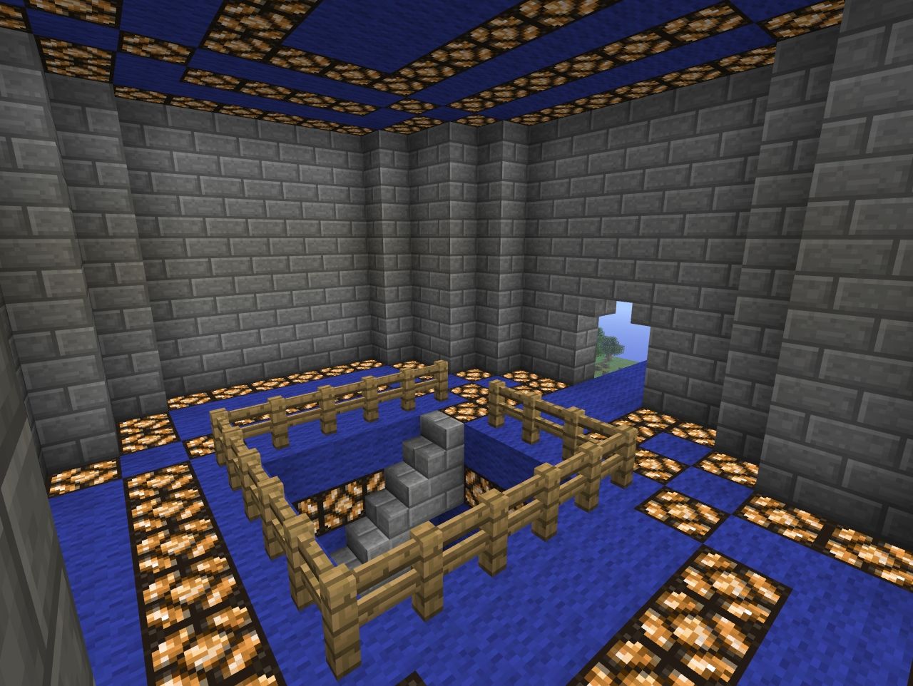 my first castel Minecraft Map