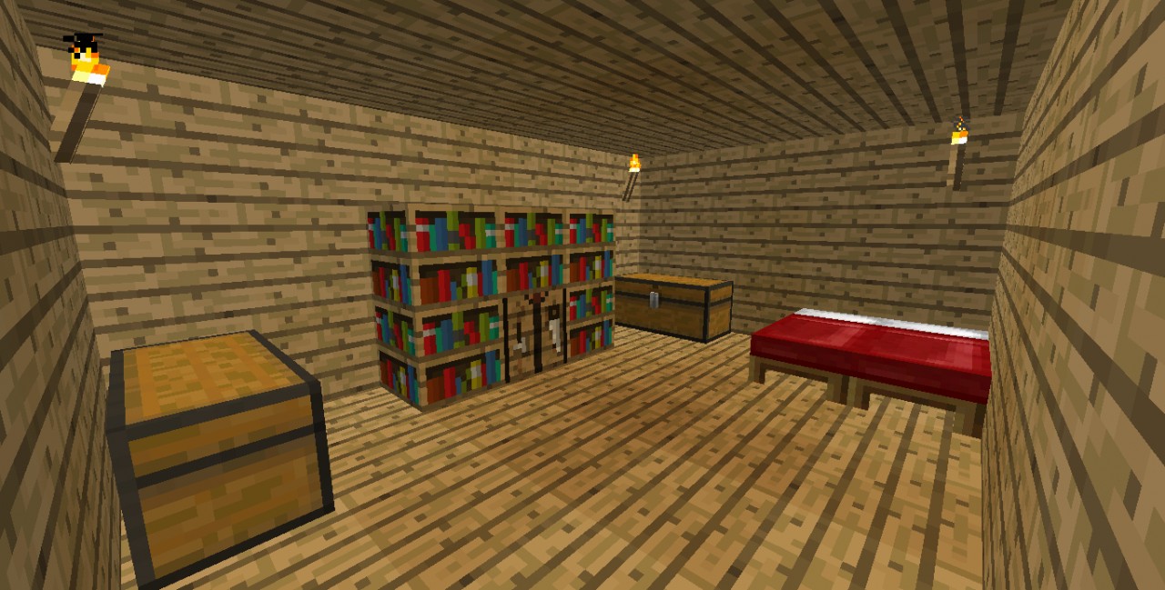 Flatland House Minecraft Map