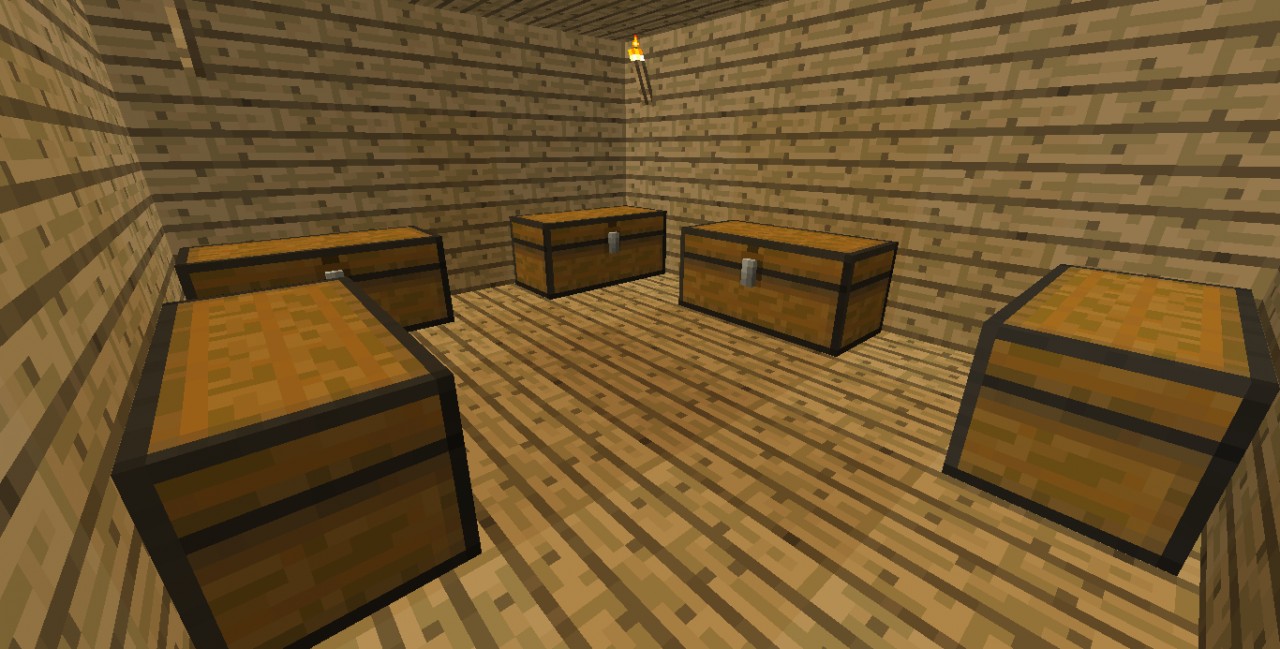 Flatland House Minecraft Map