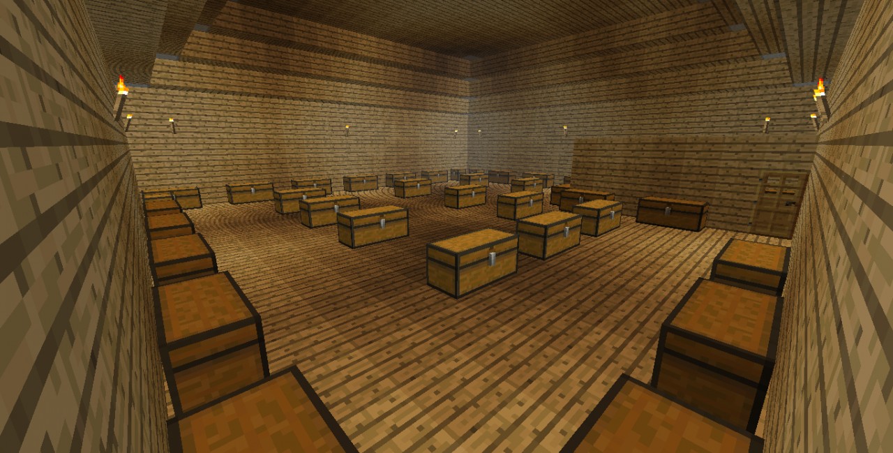 Flatland House Minecraft Map