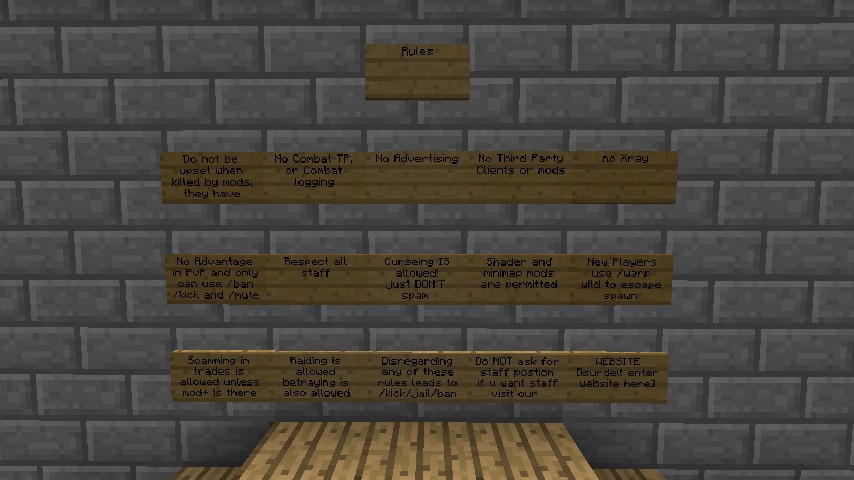 New Minecraft Server Factions 24 7 Minecraft Server