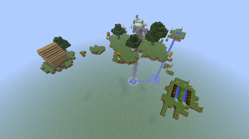 Archipelago in the Sky Minecraft Map