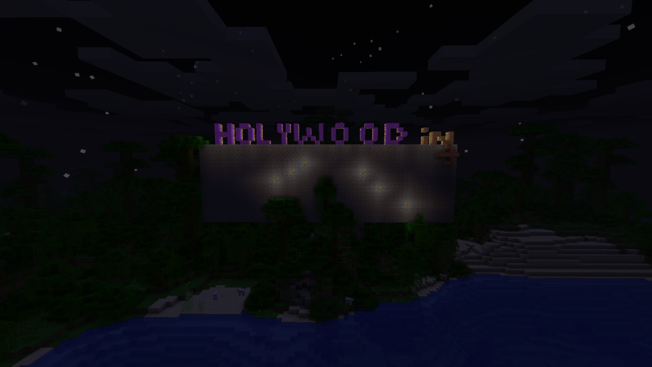 Holywood Minecraft Jungle Sign Minecraft Map