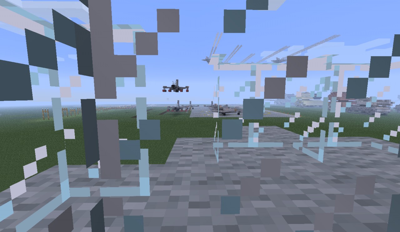 Boeing KC-135 Stratotanker Minecraft Map