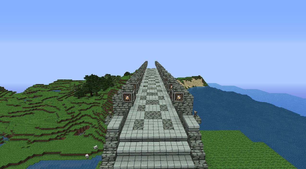 The Archadius Bridge (In a Server) Minecraft Map