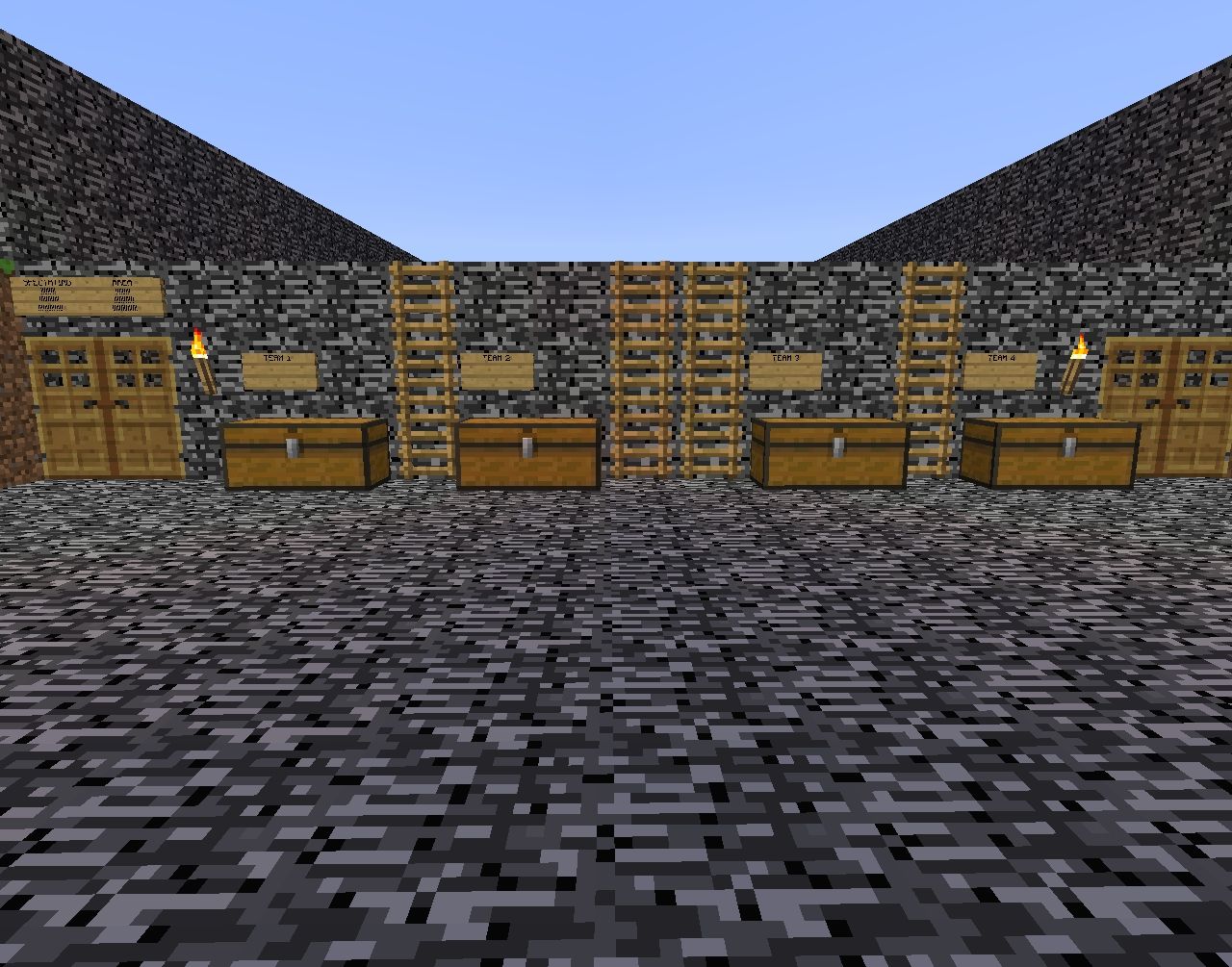 EXPLOSIVE DODGEBALL!! Minecraft Map