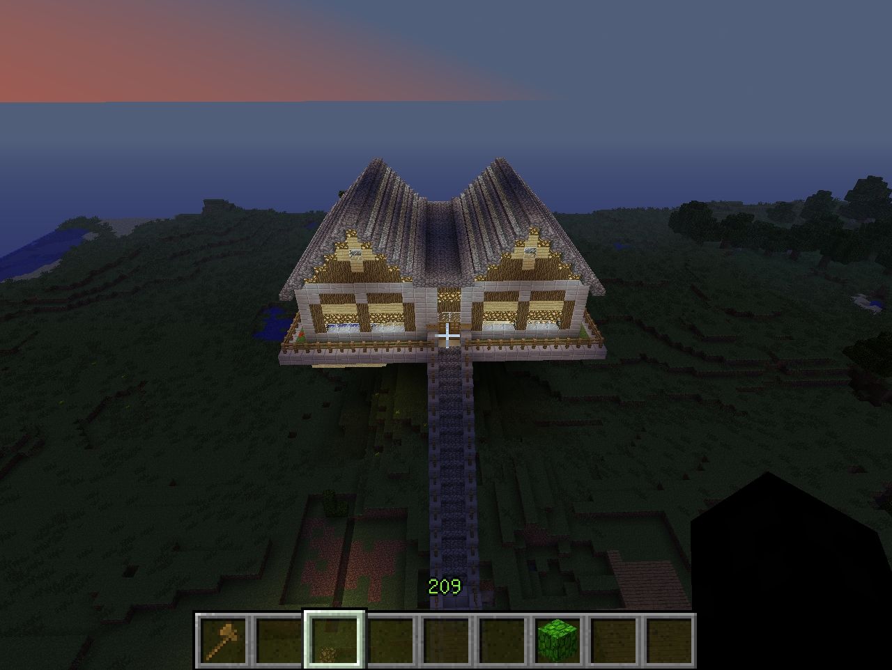 SyncCraft Sky house Minecraft Map