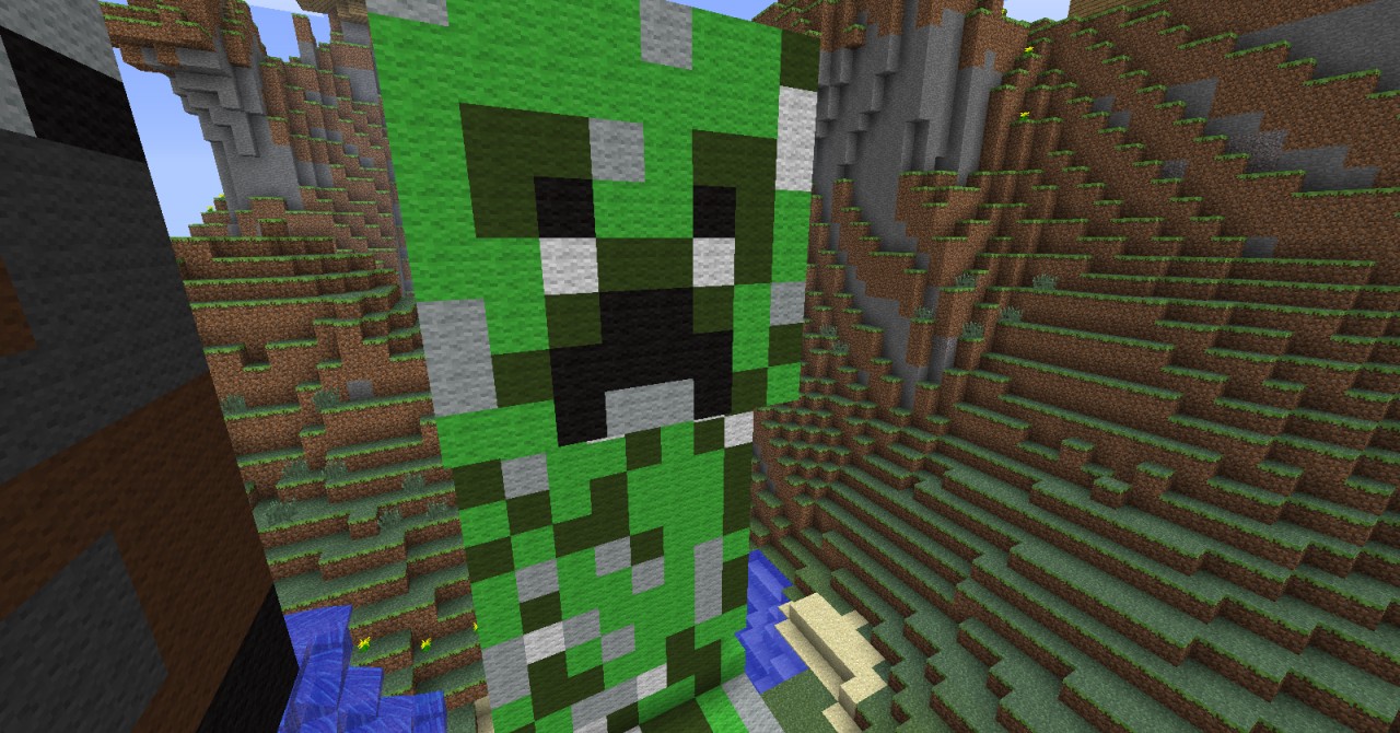 CREEPER!!!!!! Minecraft Map