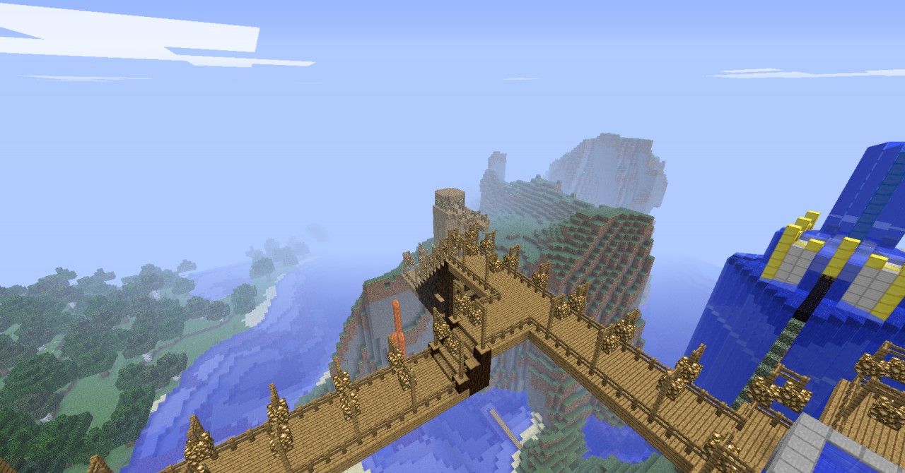 Sky Walkway Minecraft Map