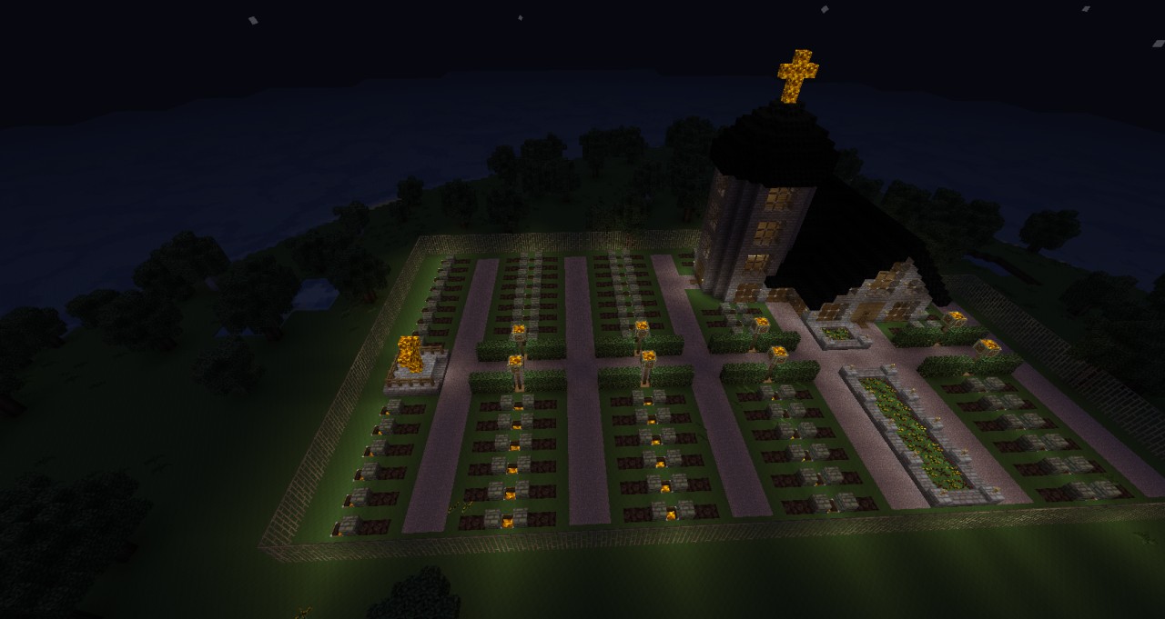 Project [Cemetery] Minecraft Map
