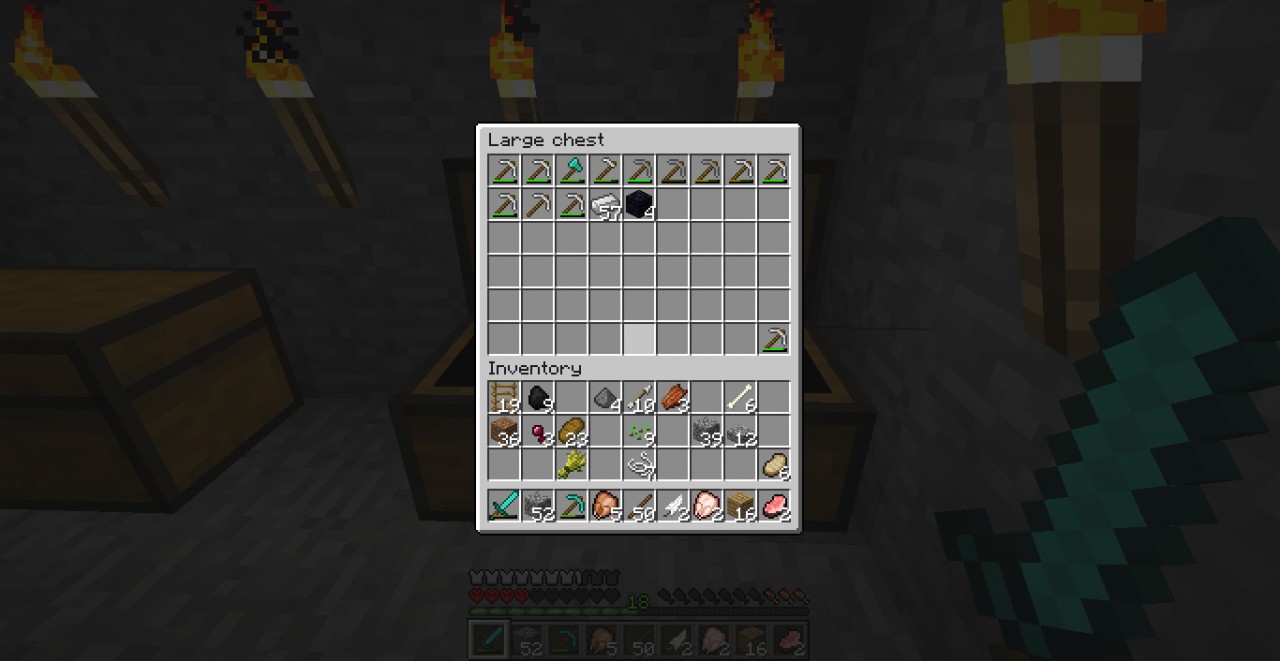 Hardcore Minecraft Survival Save. Minecraft Map