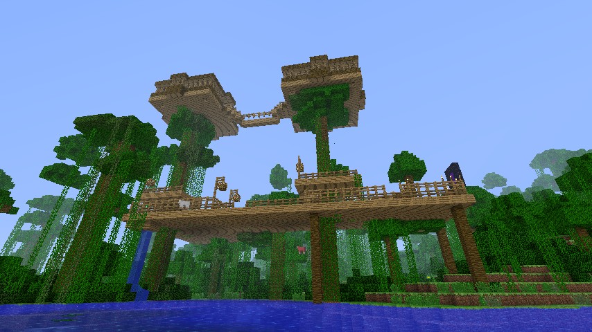 Fortree city Minecraft Map