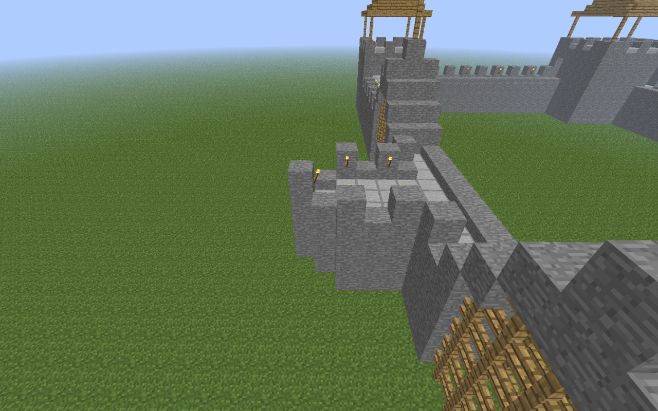Castle walls Minecraft Map
