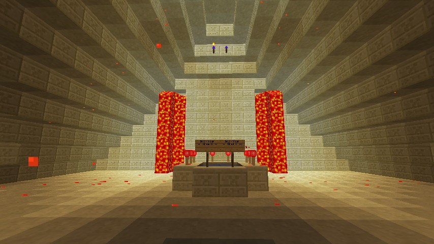 Pyramide Of Diamond And Gold Minecraft Map