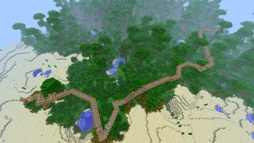 Jungle Civilization Minecraft Map