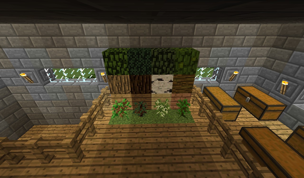 Self-Sustainable Flatmap Survival Minecraft Map