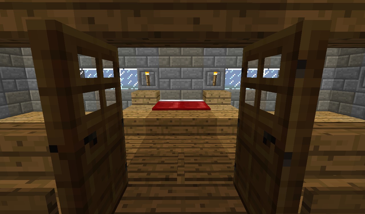 Self-Sustainable Flatmap Survival Minecraft Map