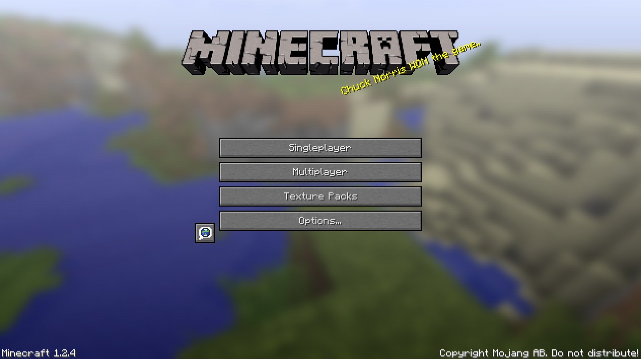 Chuck Norris Splash Screens! [1.2.5] Minecraft Mod