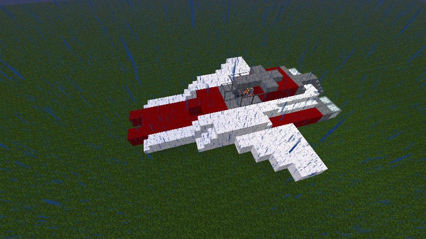 X-wing/A-Wing Minecraft Map