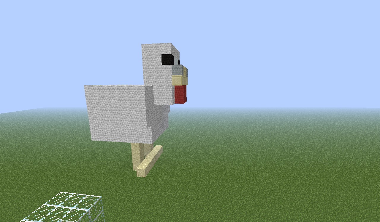 Chicken 3D Art Minecraft Map