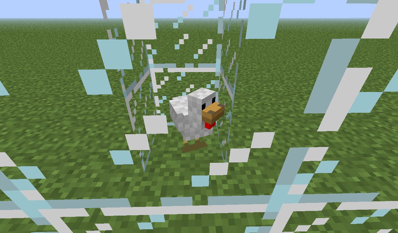 Chicken 3D Art Minecraft Map