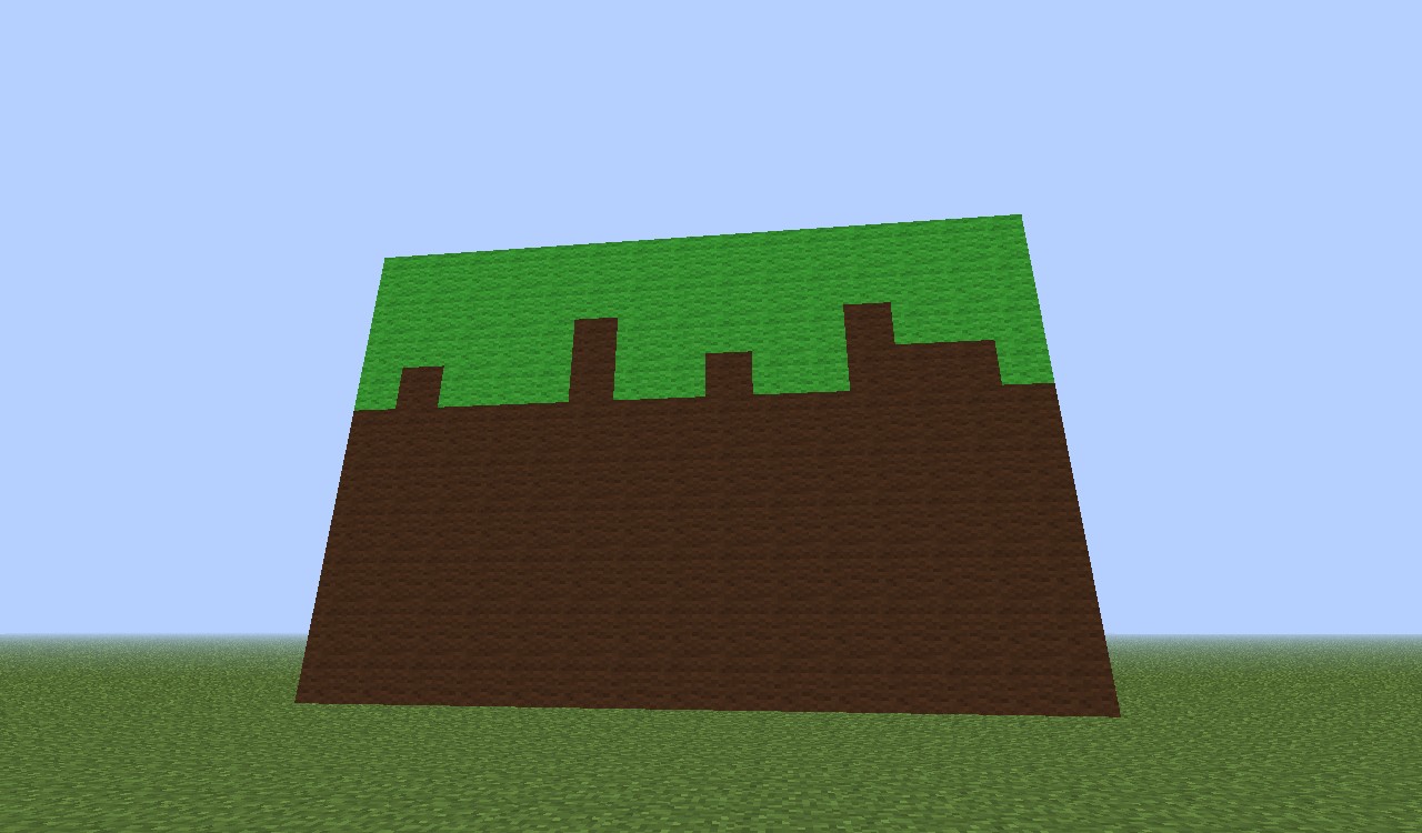 Grass Block Minecraft Map
