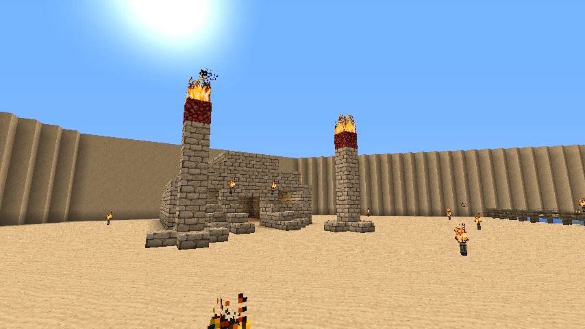 sandcastle Minecraft Map