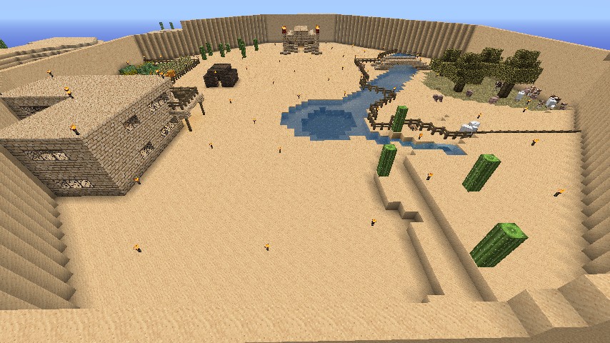 sandcastle Minecraft Map