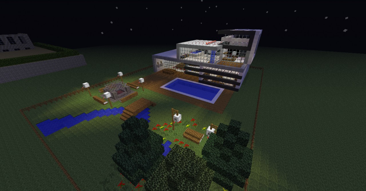 Full automatic house Minecraft Map
