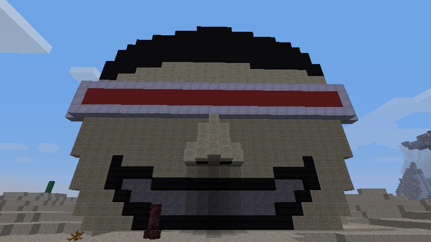 Man and his moving mouth Minecraft Map