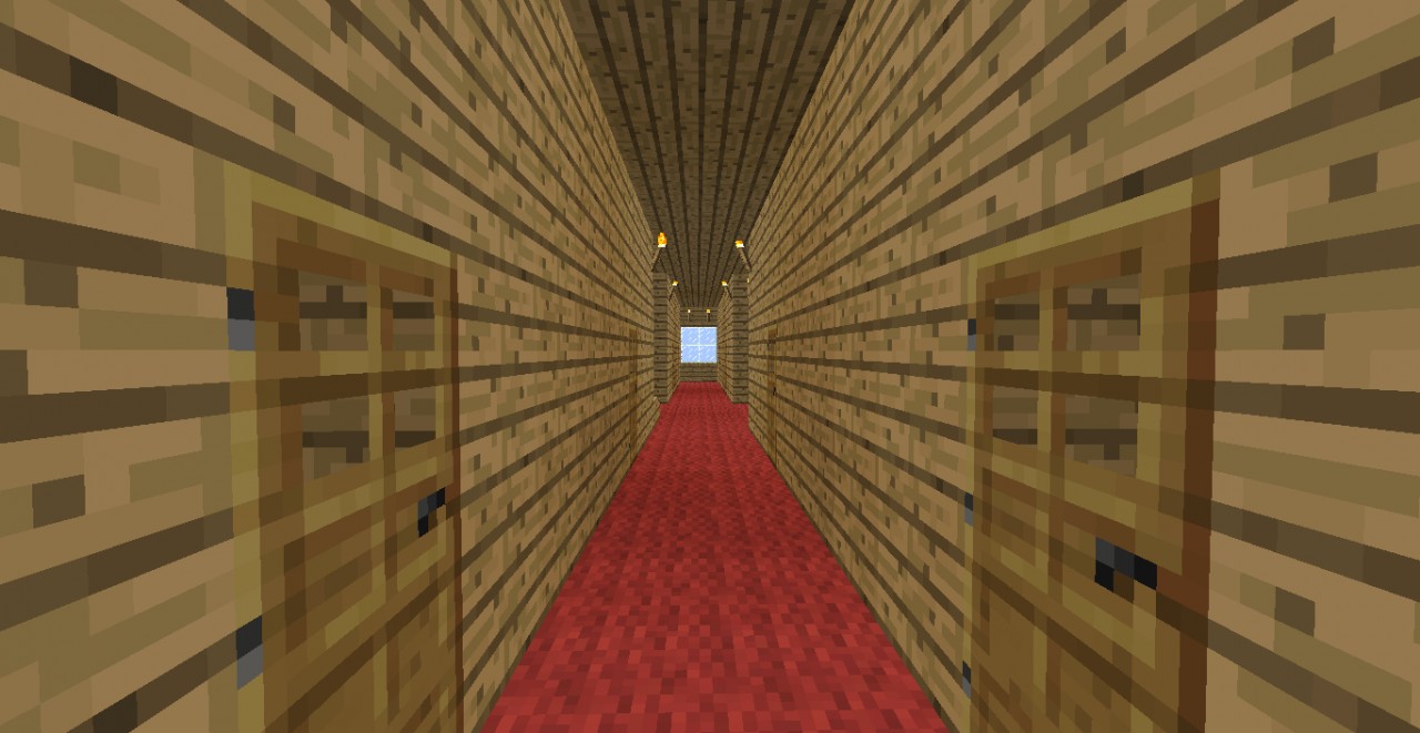 Massive Hotel (proper interior) Minecraft Map