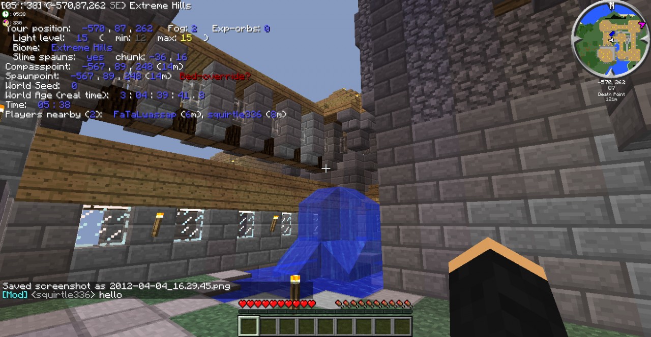 Fatal finish Minecraft Server