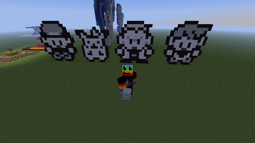 Pokemon Yellow Characters Minecraft Map