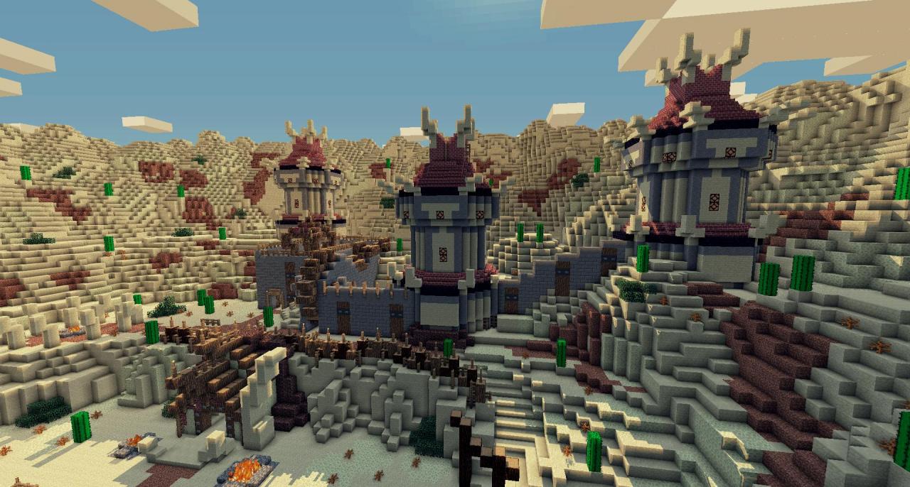 WOW - Warsong Gulch - Capture the Cow Minecraft Map
