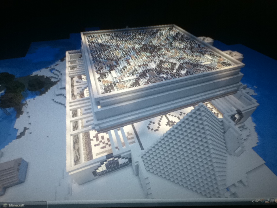 Sand Temple Minecraft Map