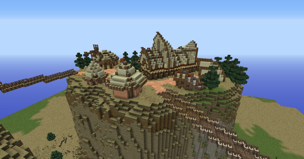Thunder Bluff - World of Warcraft Minecraft Map