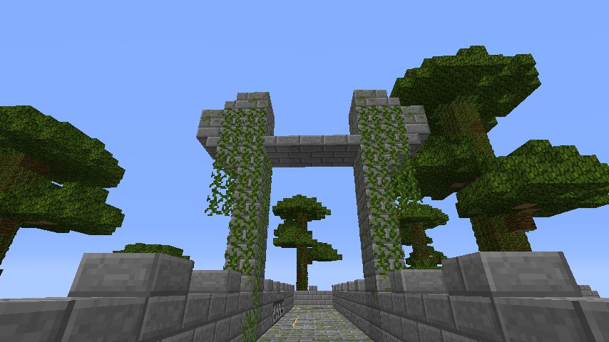 Temple Run Game Minecraft Map
