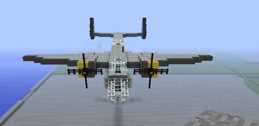 B-25 Mitchel Minecraft Map