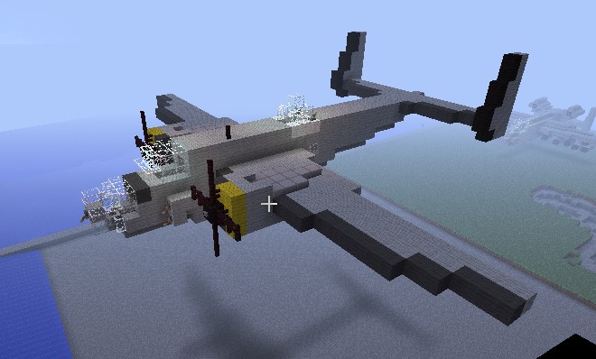 B-25 Mitchel Minecraft Map
