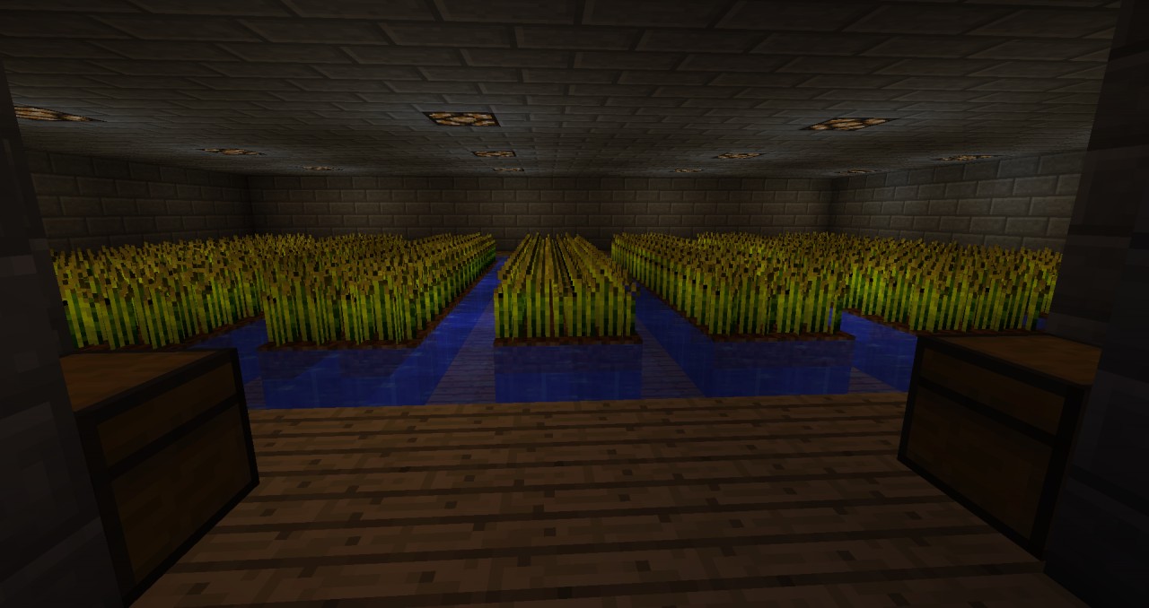 RedStone Wheat Farm Minecraft Map