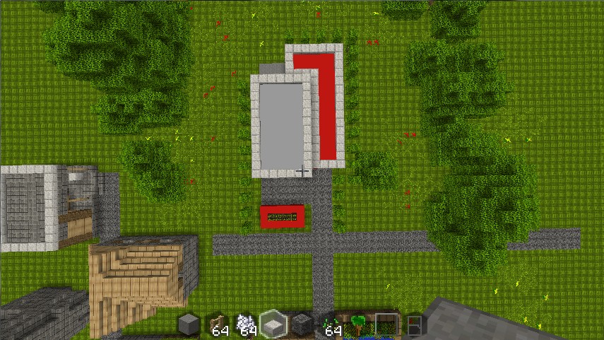 Small But Modern With Village. Minecraft Map