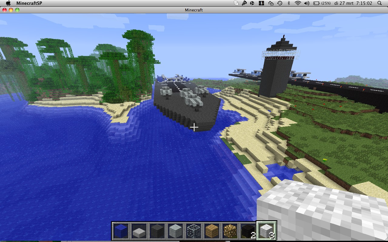 battle ship. Minecraft Map