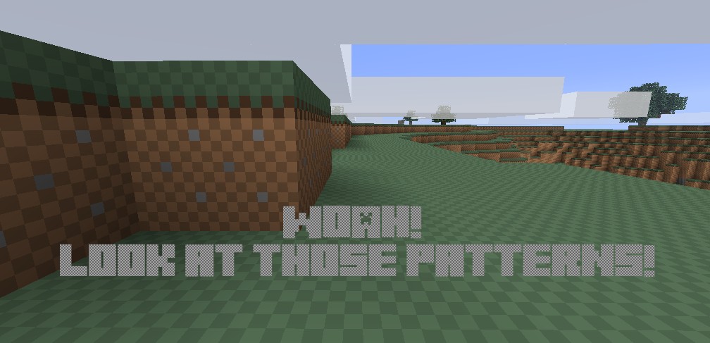 Checkercraft 1.2.4 [will update and add mod support] Minecraft Texture Pack